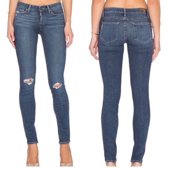 PAIGE | Jeans | Paige Womens Jeans Verdugo Mid Rise Ankle Distressed 29 ...